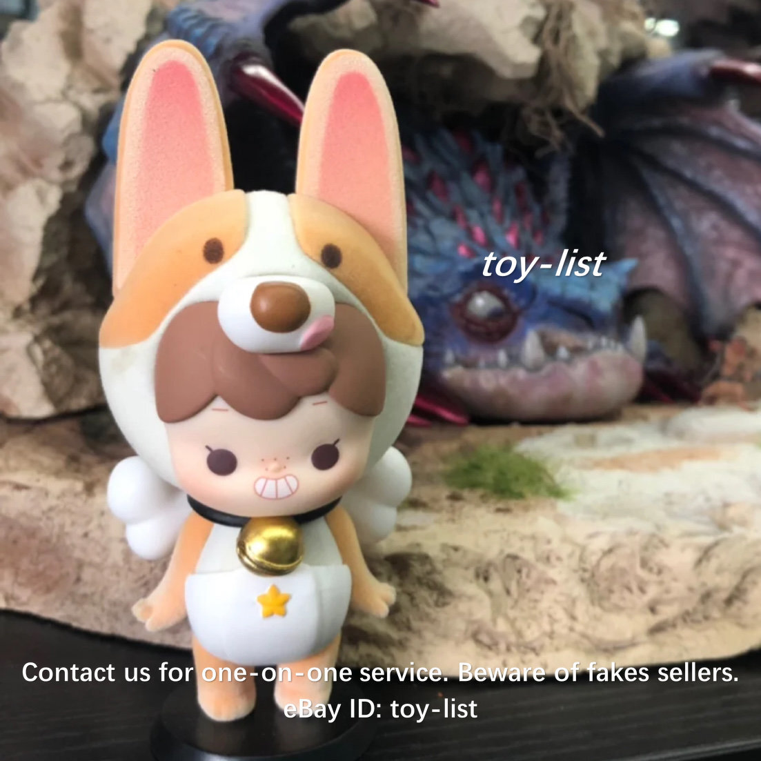 MIMO DESIGN LAB Mimo Lucky Dog Corgi Secret Mini Figure | eBay