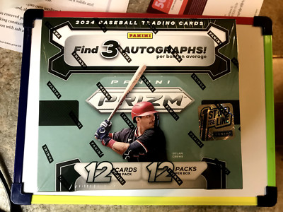 2024 Panini Prizm Baseball FOTL Hobby Box NEW First off the Line 3 ...