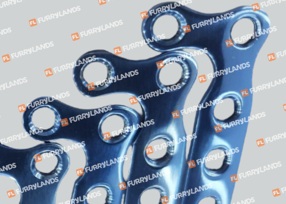 2.7mm Locking Dorsal Dístal Radius L Plates 3–6 Holes with Screws – 65 ...