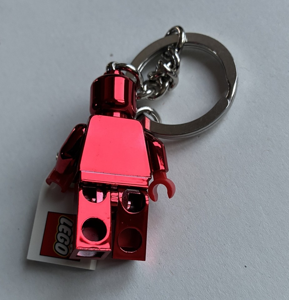 Lego Bundle Metallic Red MiniFigure Keyring, Chima Frax', Puzzle, 4 ...
