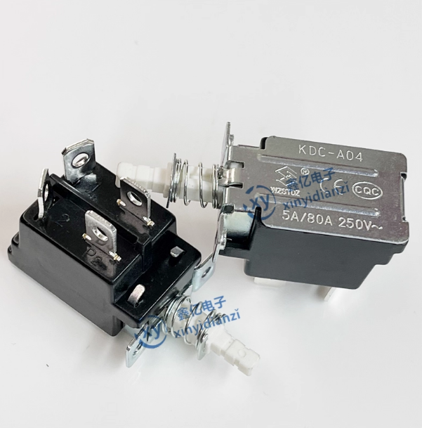 5pcs Self-Locking Power Switch KDC-A04-2 Four-Leg 5A/80A 250V button | eBay
