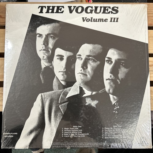 33 LP Vinyl Album Record The Vogues Volume III & VI Barren Plains ...