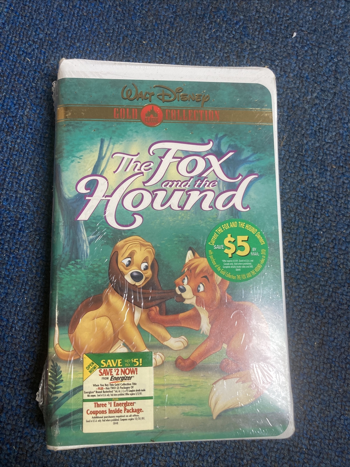 The Fox and the Hound (VHS, 2000, Gold Collection). Brand-New ...