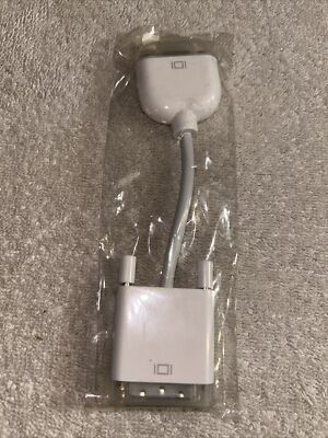 Genuine OEM APPLE 607-1158 DVI to VGA Video Monitor Adapter Mac Pro ...