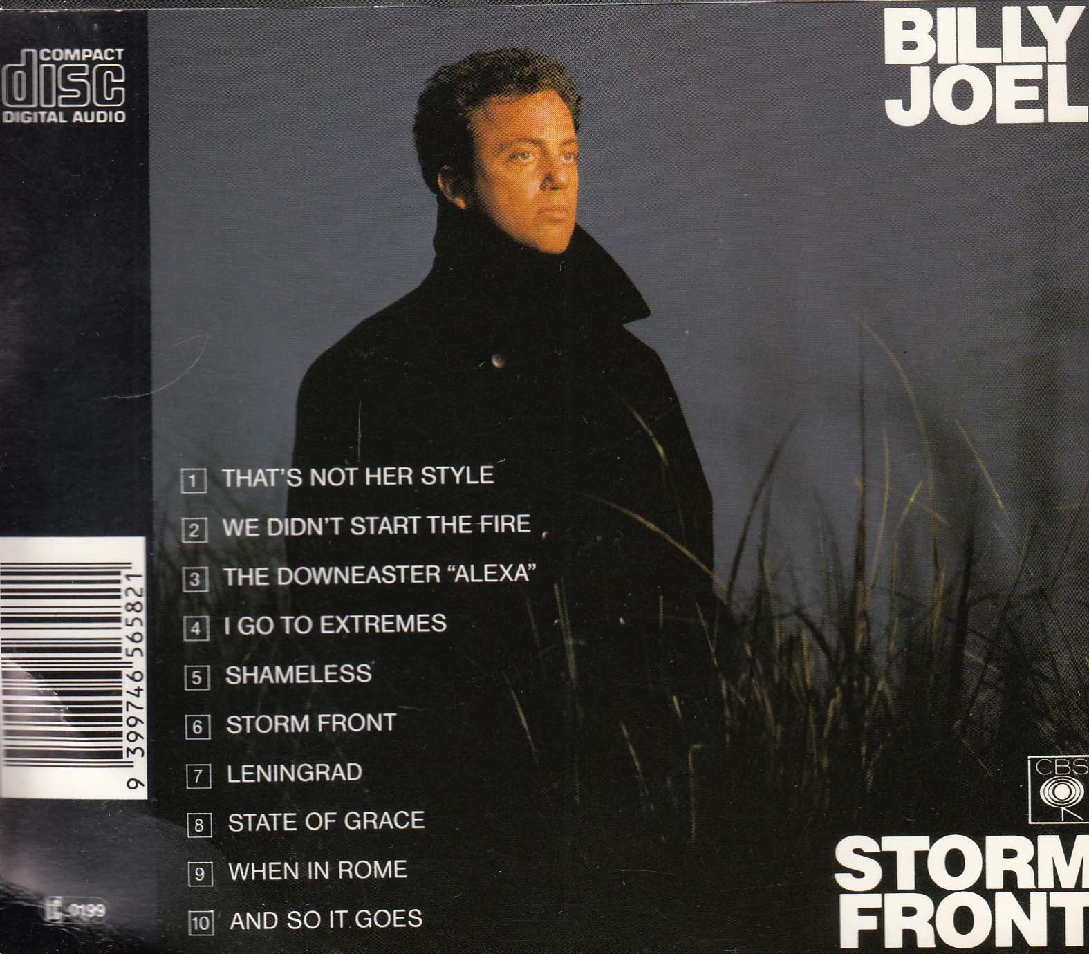 BILLY JOEL Storm Front CD SirH70 886972360126| eBay