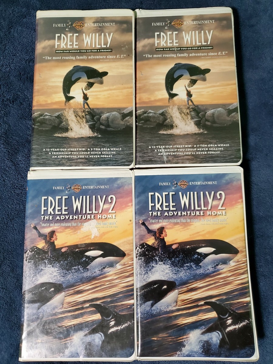 Free Willy 2 Vhs