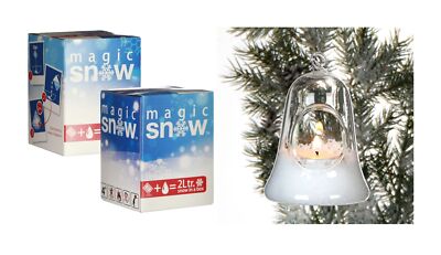 NaDeco Zauberschnee Magic Snow - 20 Gramm | Deko-Schnee zum Dekorieren ...