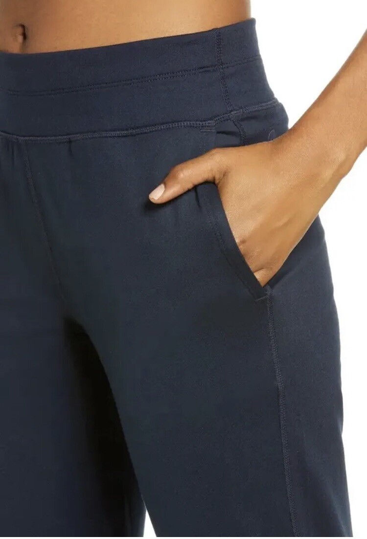 Zella Cozy Active Pocket Joggers Women’s XS In Navy Sapphire NEW | eBay