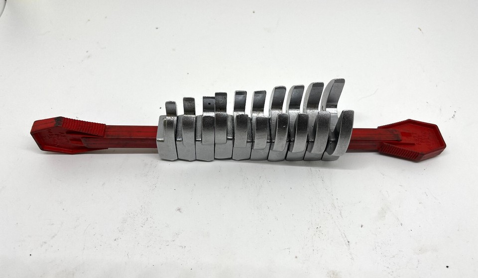 S-K 10 Pc 3/8" Drive Metric Open End Crows Foot Wrench Set, 10mm-19mm ...