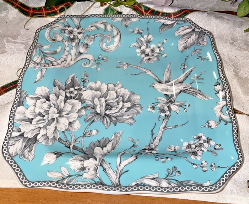 7 222 Fifth Adelaide Turquoise Square Salad Plates 9831783 | eBay