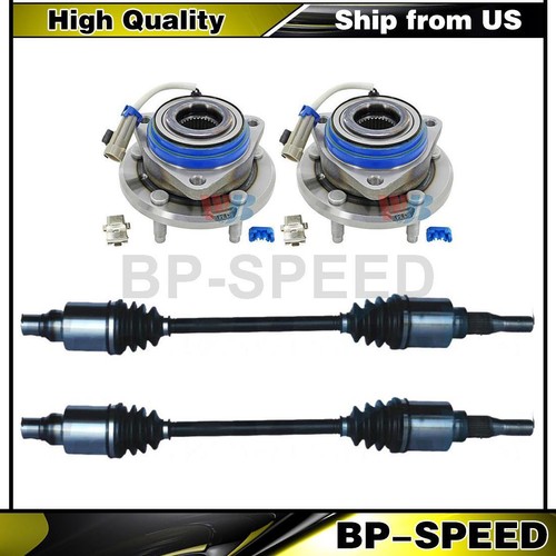 Fits Chevy Uplander 2005 4X CV Axle Joints Wheel Bearing Hub Assembly ...