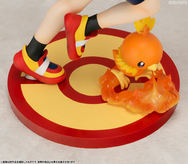 Pokémon Ruby and Sapphire May with Torchic 1/8" 7.7" Figure Artfx J ...