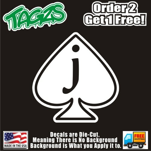 Jack Of Spades BDSM BBC Cuckold DieCut Vinyl Window Decal Sticker Car ...