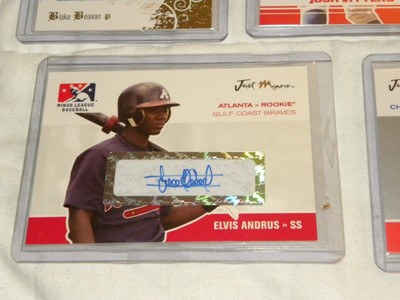 ELVIS ANDRUS 2006 Just Autographs Preview Signature Glossy #1/1 ...