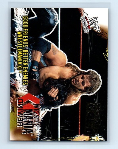 2001 Fleer WWF Wrestlemania Rewind #91 WR SHAWN MICHAELS vs DIESEL ...