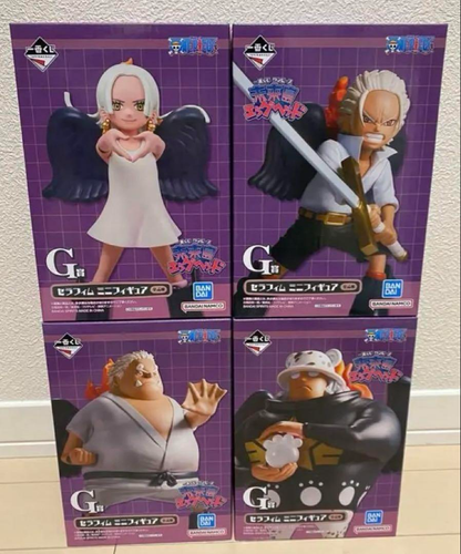 Ichiban Kuji One Piece Seraphim Mini Figure Set of 4 Future Island ...