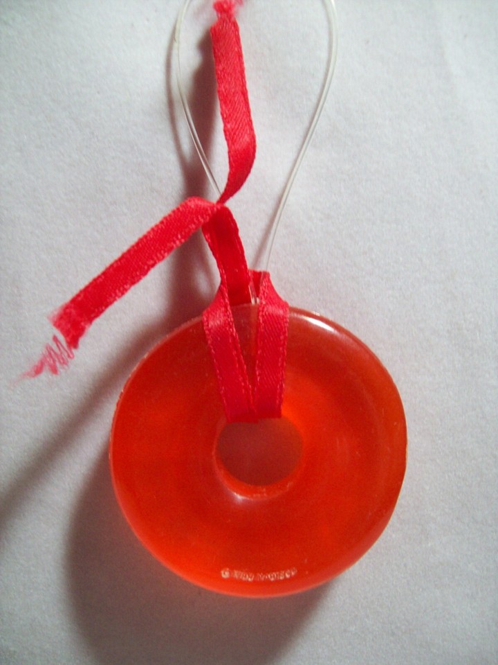 Vintage Hallmark Tree Trimmer Orange Lifesaver Christmas Ornament 1988 ...