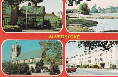 Alverstoke Multi Pictures Gosport Hampshire Postcard with Stamp dated ...