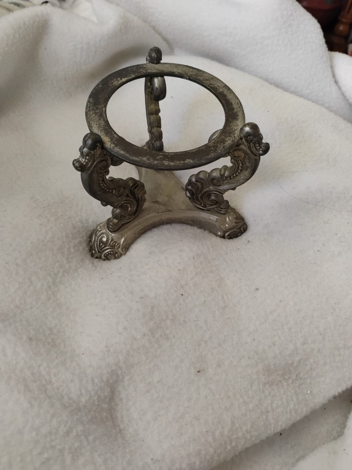 Godinger Silver Plated Plant Globe Sphere Ornate Stand | eBay