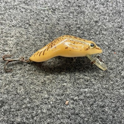 Rebel Wee Frog F71 Vintage Crankbiat Lure 2" 3/8oz - Souther Leopard ...