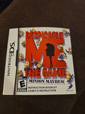 Despicable Me The Game Minion Mayhem Nintendo DS Video Game 2010 ...