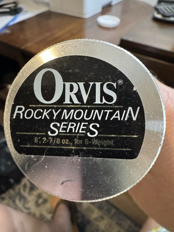 Orvis Rocky Mountain Series 8 ‘ 2 1/4 oz 6-Weight Fly Rod W/ Sock ...