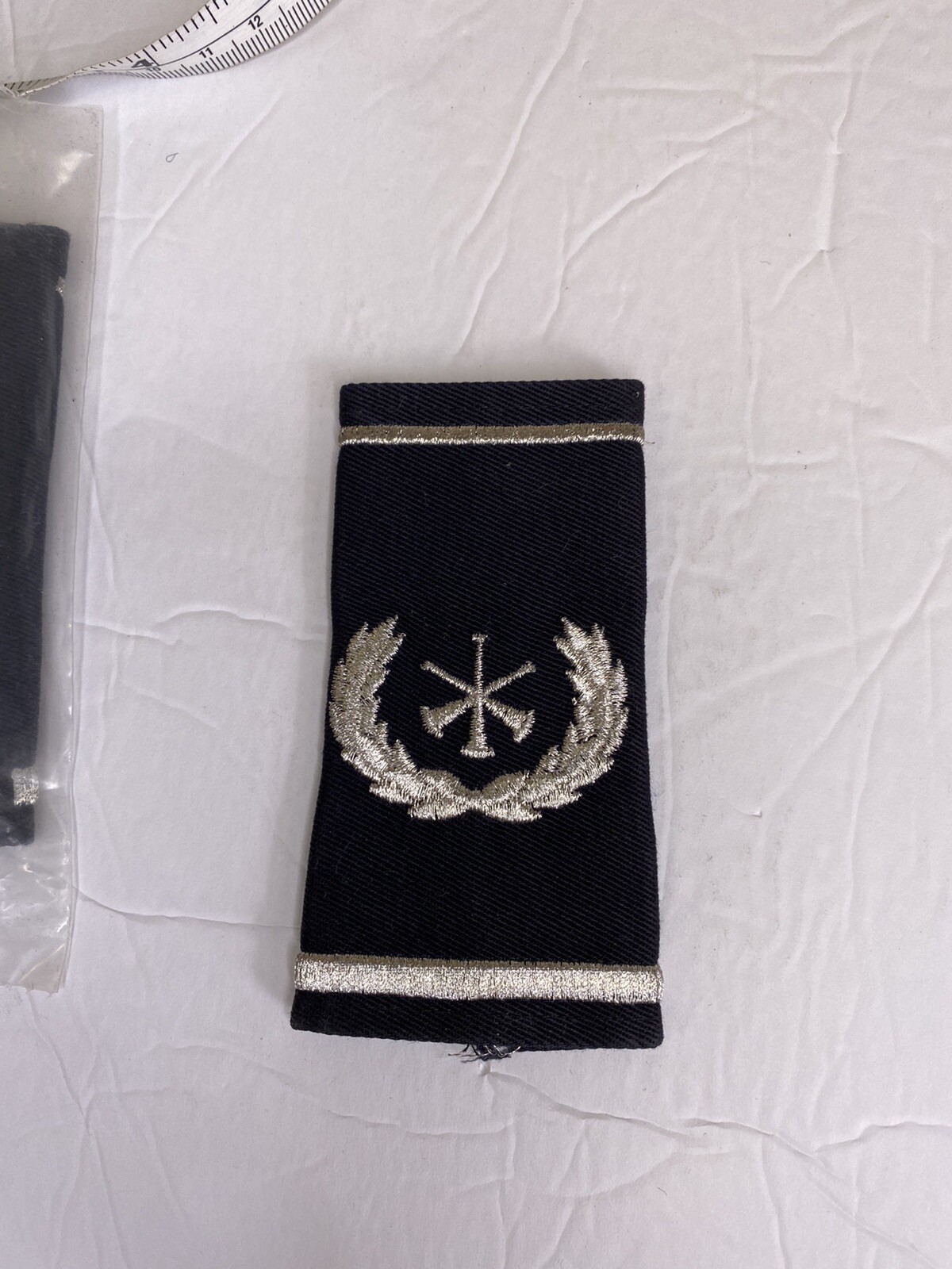 New in package pair of Fire Chief Deputy epaulets | eBay