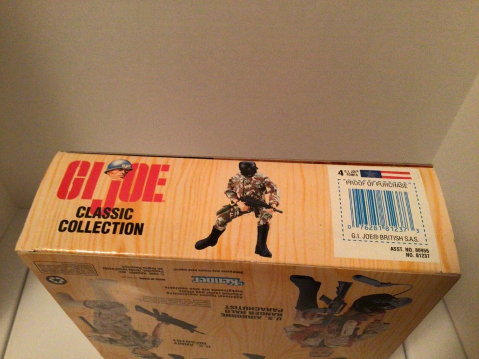 New Kenner G.I. Joe Classic Collection British S.A.S. 12” gi joe Hasbro ...