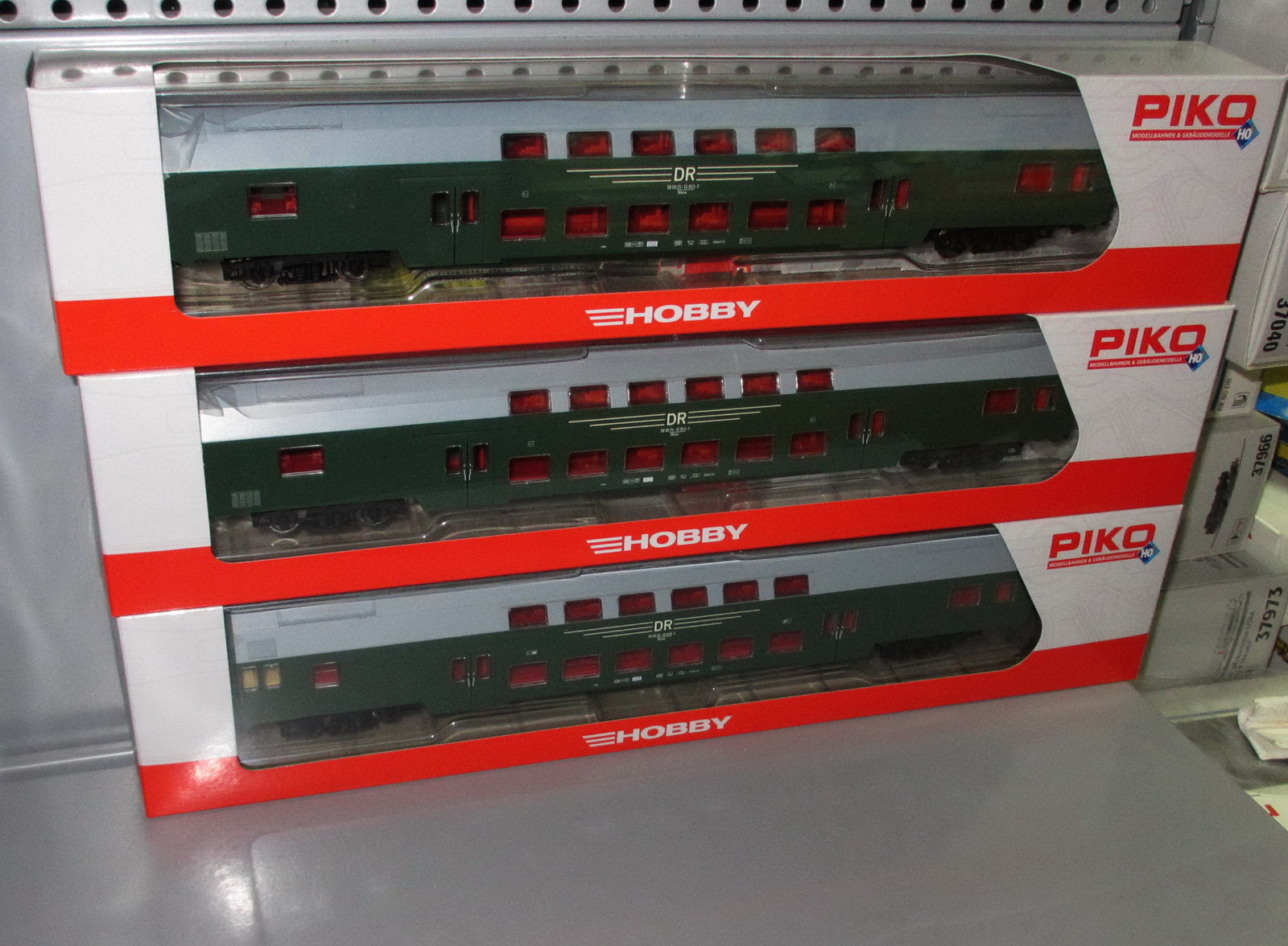 PIKO H0 57684 57685 Doppelstockwagen Steuerwagen Dr Ep. IV online ...