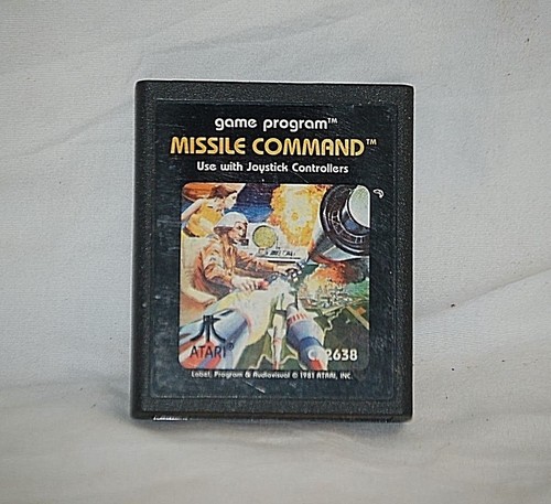 Missile Command Atari 2600 Video GAME CARTRIDGE ONLY CX2638 Vntage 1981 | eBay