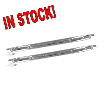 1960-1966 Chevy C10 GMC Truck Chrome Door Sill Plates Pair w/hardware ...