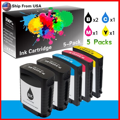 5PacK 940 XL Ink Cartridge Fit For HP Officejet Pro 8500A Plus 8000 ...