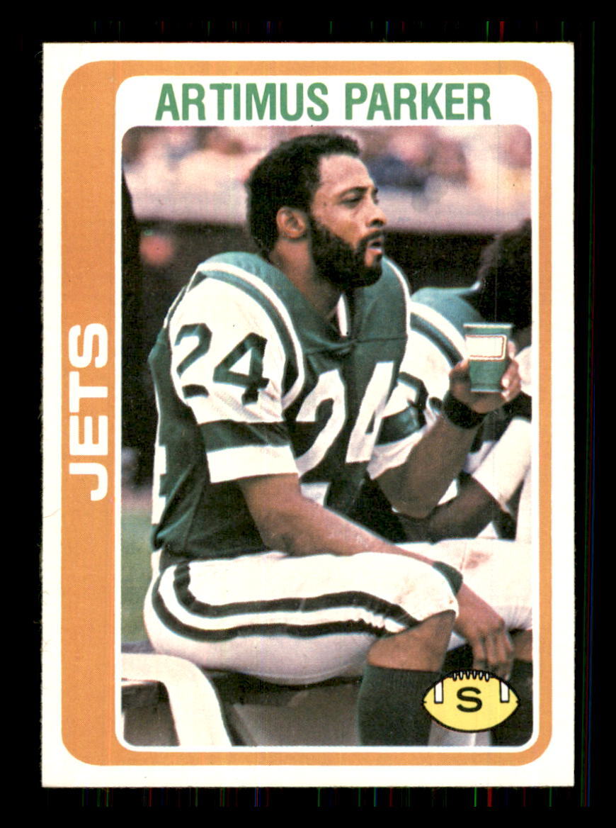 1978 Football Topps Artimus Parker New York Jets #402 RC3 | eBay