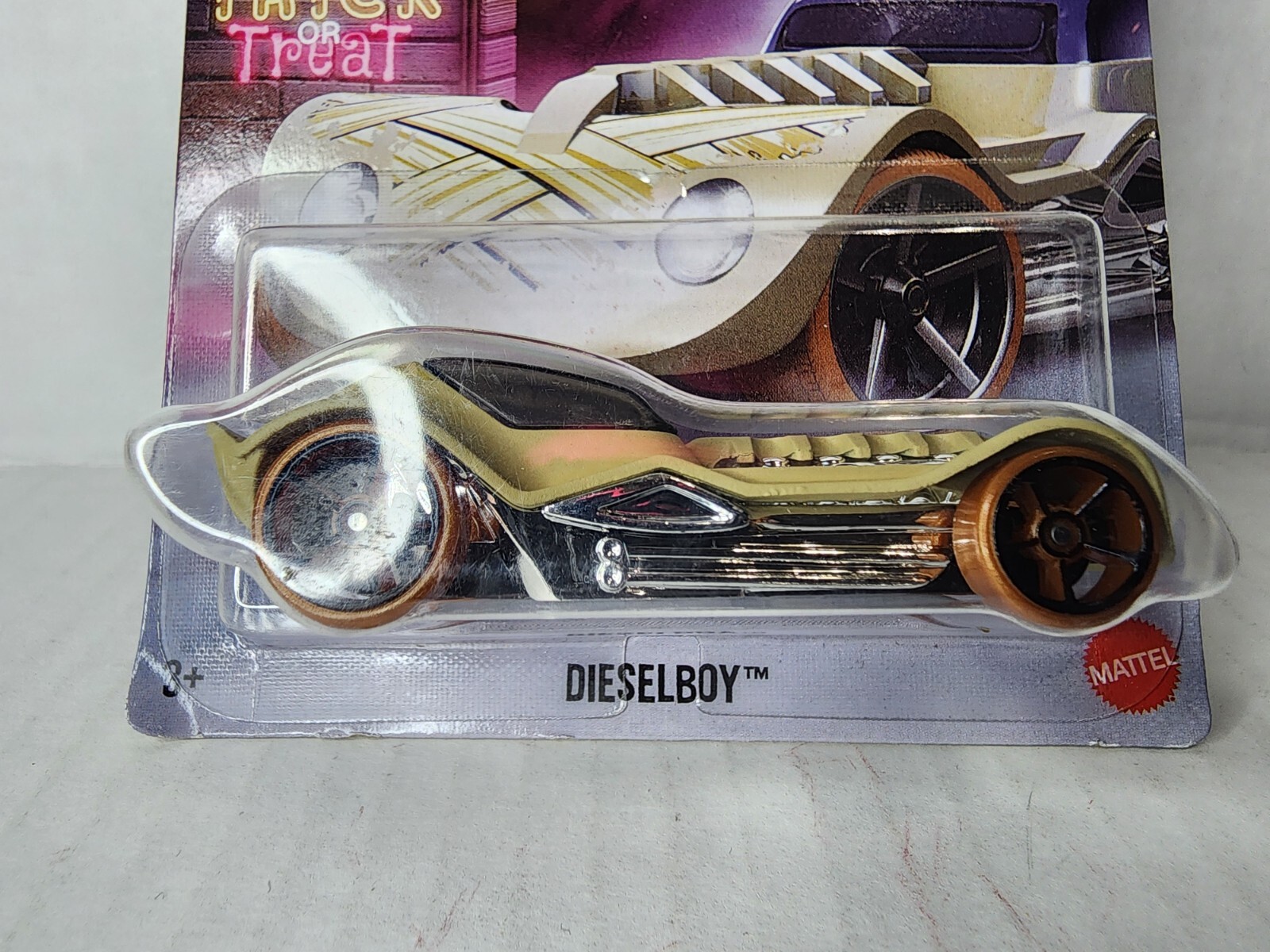 Hot Wheels Halloween 2021 Series Dieselboy 2/5 Mummy Themed Toy Car | eBay