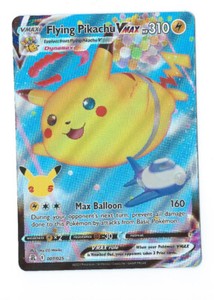 Flying Pikachu VMAX 2021 Celebrations #007/025 Holo Price Guide ...
