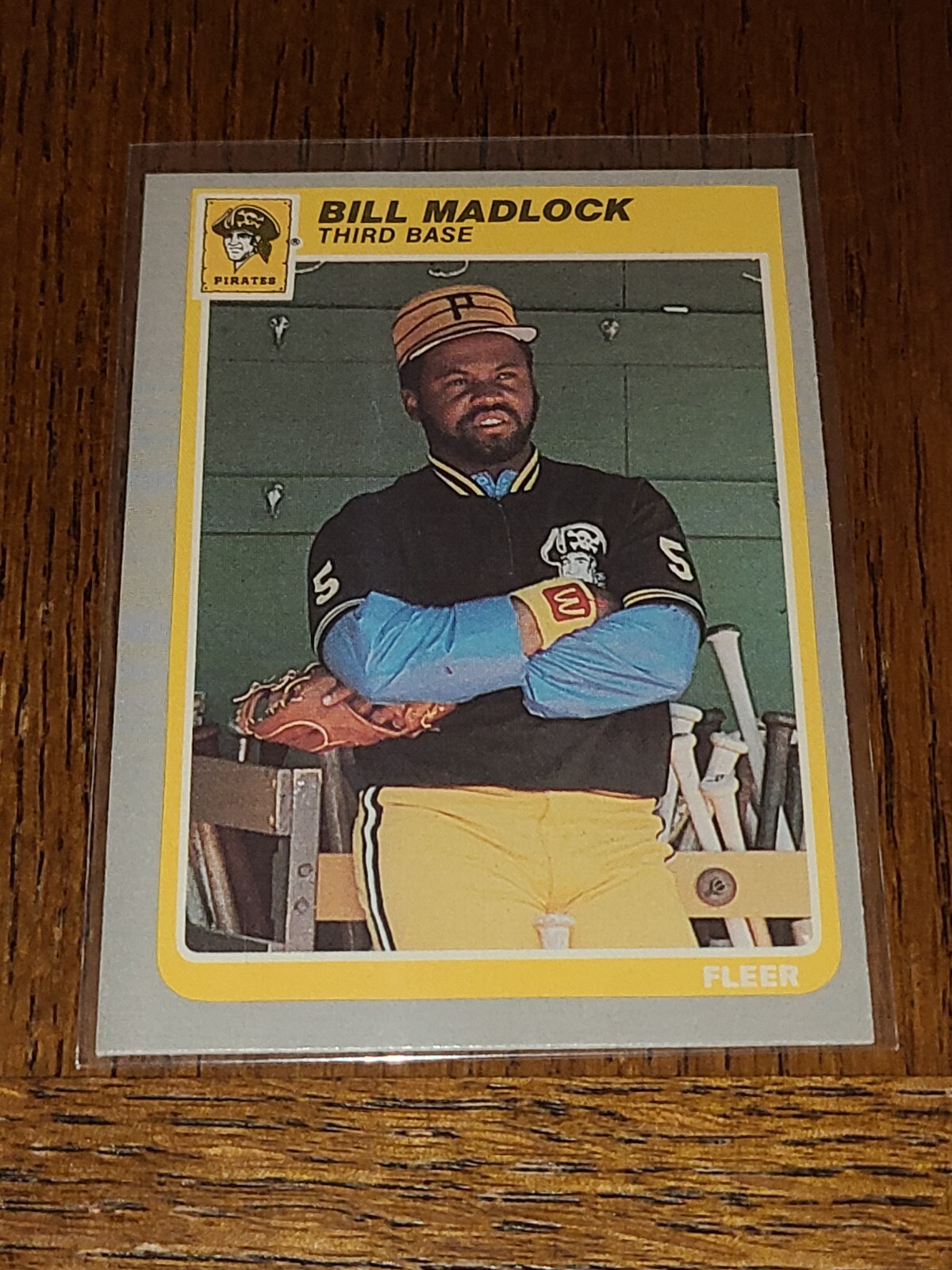 PIRATES BILL MADLOCK 1985 FLEER #468 | eBay