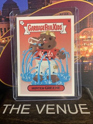 2022 Topps GPK x MLB Keith Shore Hunter Greene #7c C Variation Short ...