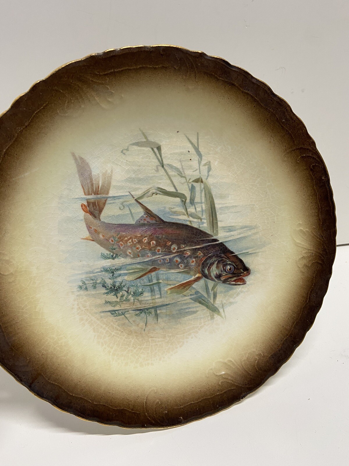 Decorative Plate IOGA Mark, Warwick China Co. circa Early 1900s A1 | eBay