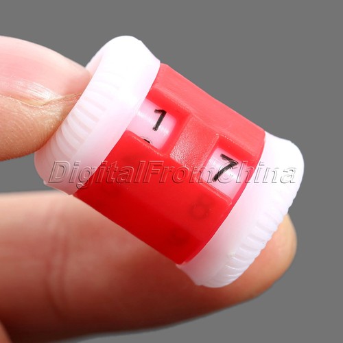 2Pcs/Set Knitting Needles Row Counter Tally Knitter Needle 2 Sizes Big ...