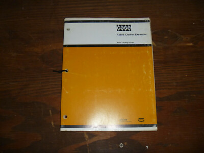 Case Model 1280B Crawler Excavator Parts Catalog Manual Book PC 8-2390 ...