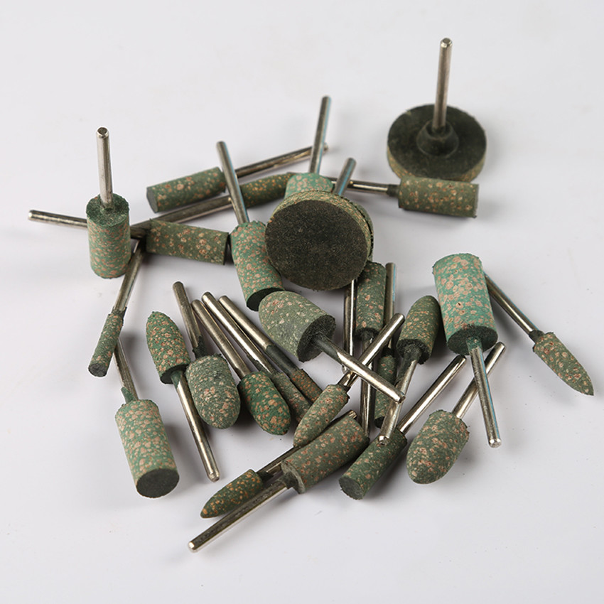 Rubber Polishing Point Burr Grinding Head 1/8'' Shank For Dremel Rotary ...