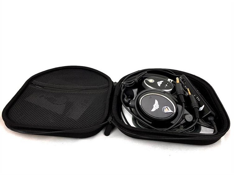 New Avcomm AC-50 ANR/Bluetooth General Aviation Headset with carrying ...