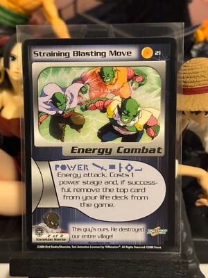 Dragon Ball Z CCG Straining Blasting Move 21 Frieza Saga Unlimited ...