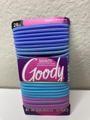 Goody Ouches Damage-Free Elastic Hair Ties 28ct Multicolor | eBay
