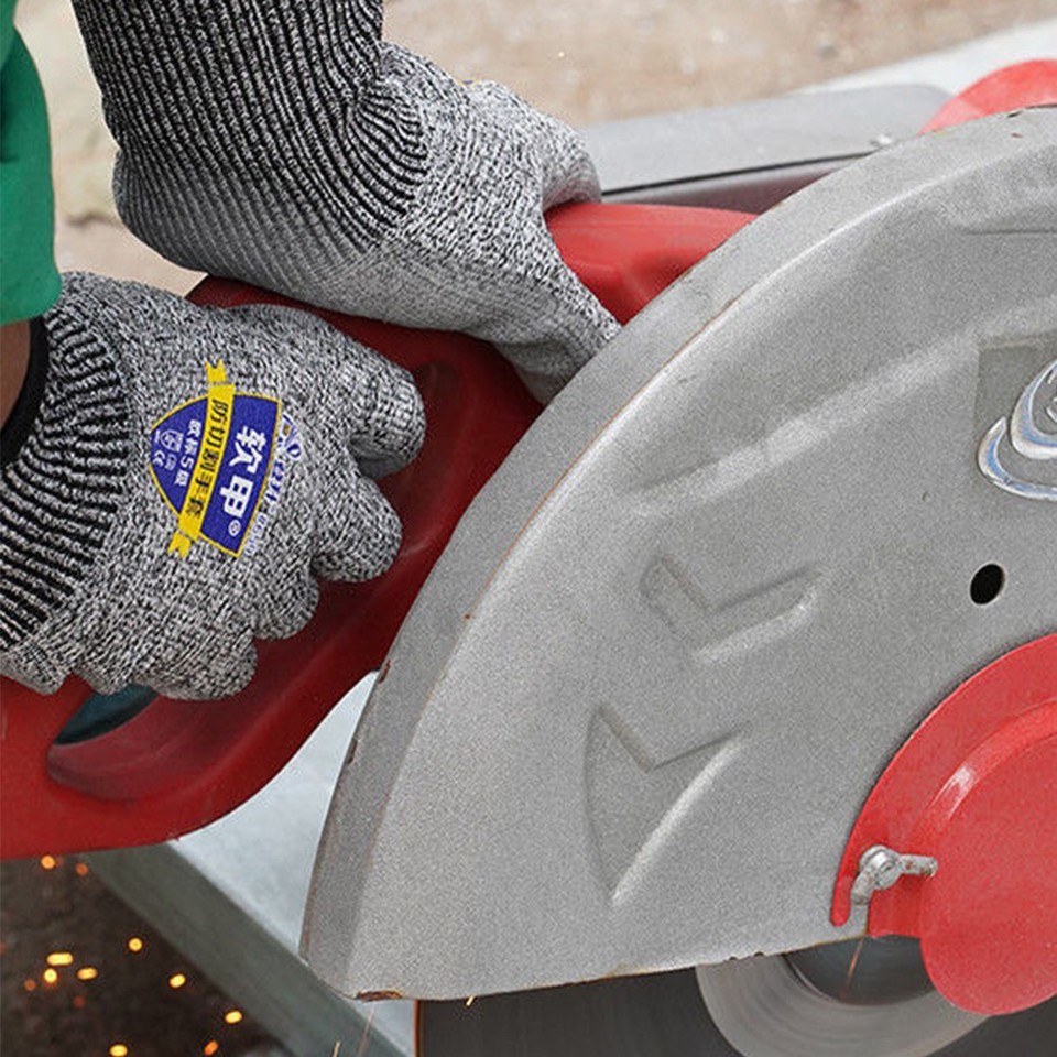 2pcs Labor - proof Glove- Stainless Steel Wire Metal Mesh Resistant ...