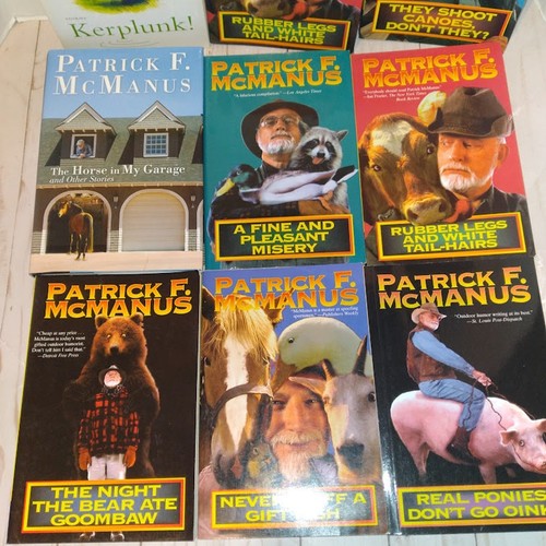 Patrick F. McManus 9 Book Lot Outdoors Fishing Hunting Guy Humor ...