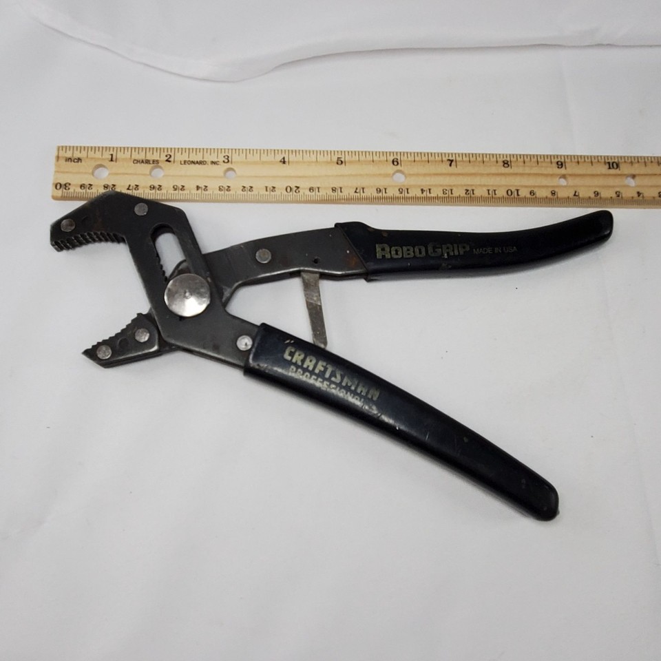 Craftsman Professional 45029 9" Robo Grip Self-Adjusting Pliers USA ...
