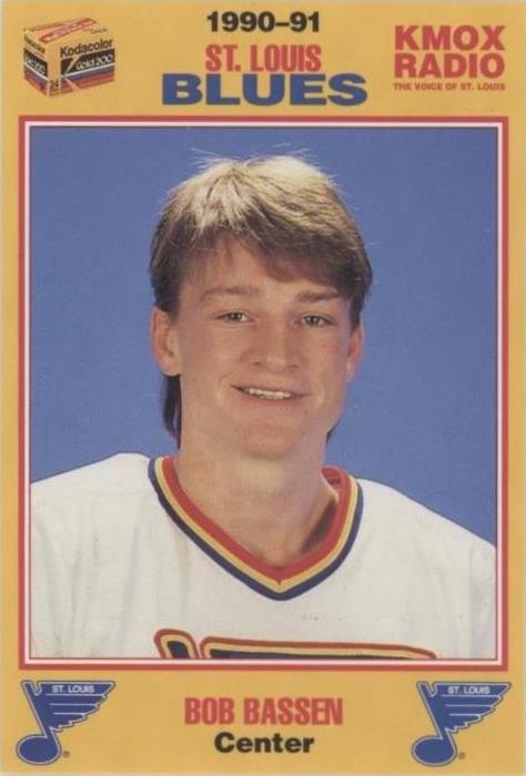 1990-91 Kodak St. Louis Blues - Bob Bassen #28 (RC) for sale online | eBay