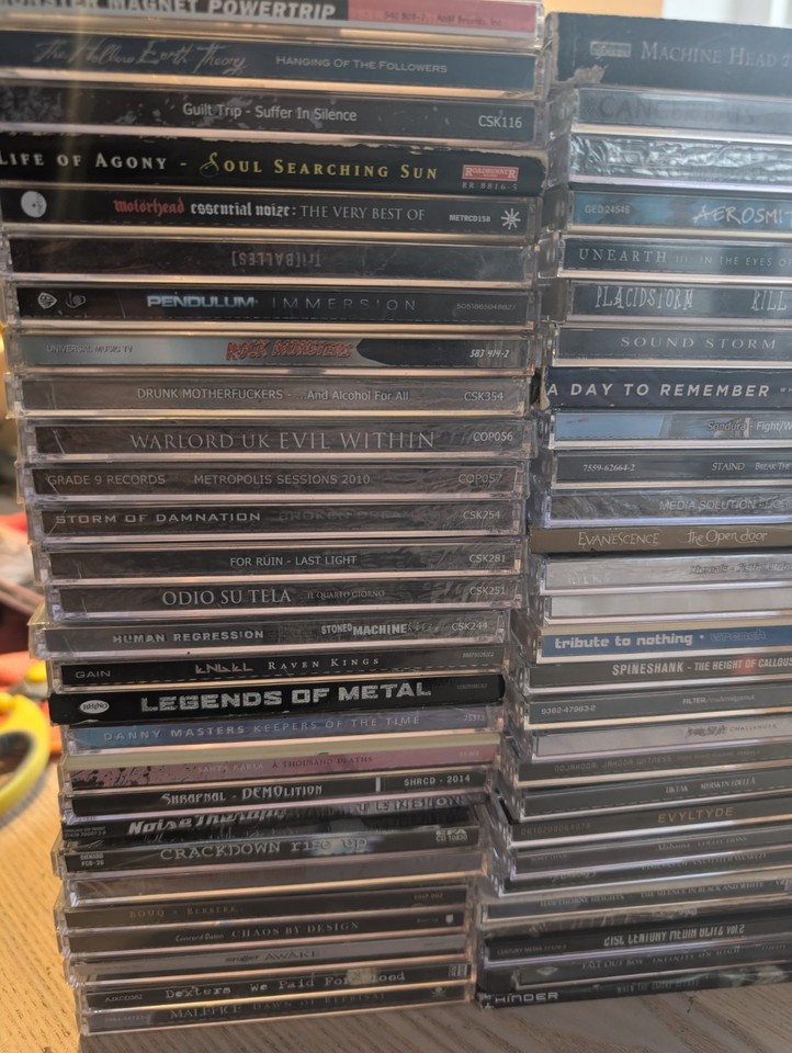 85 x Heavy Metal & Hard Rock CD Job Lot | eBay UK