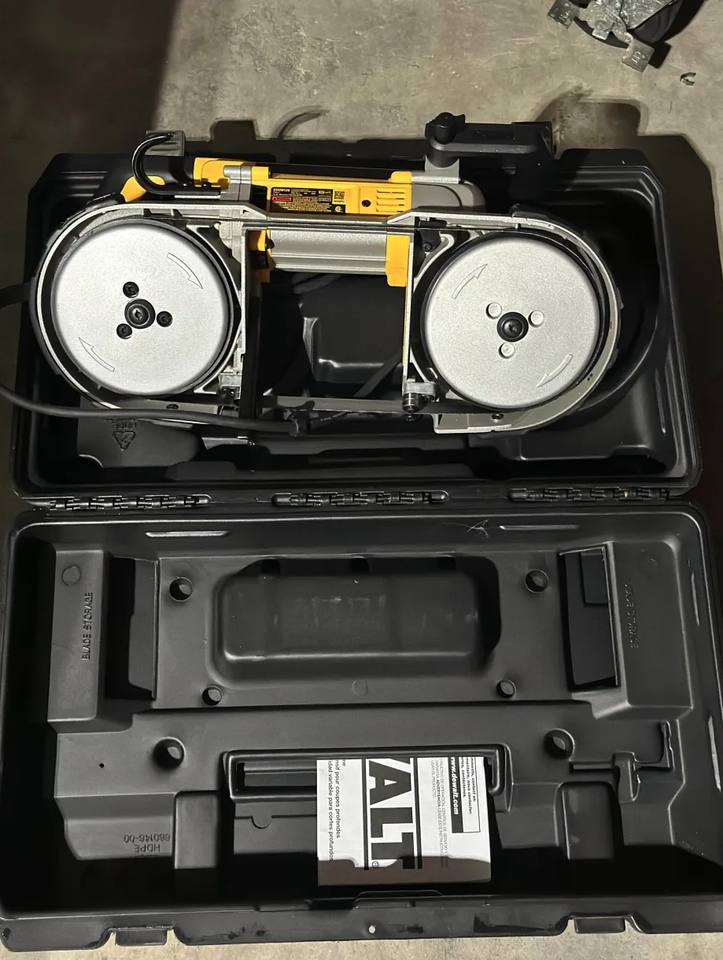 DEWALT DWM120K 10 Amp 5 inch Deep Cut Band Saw Kit With box | eBay